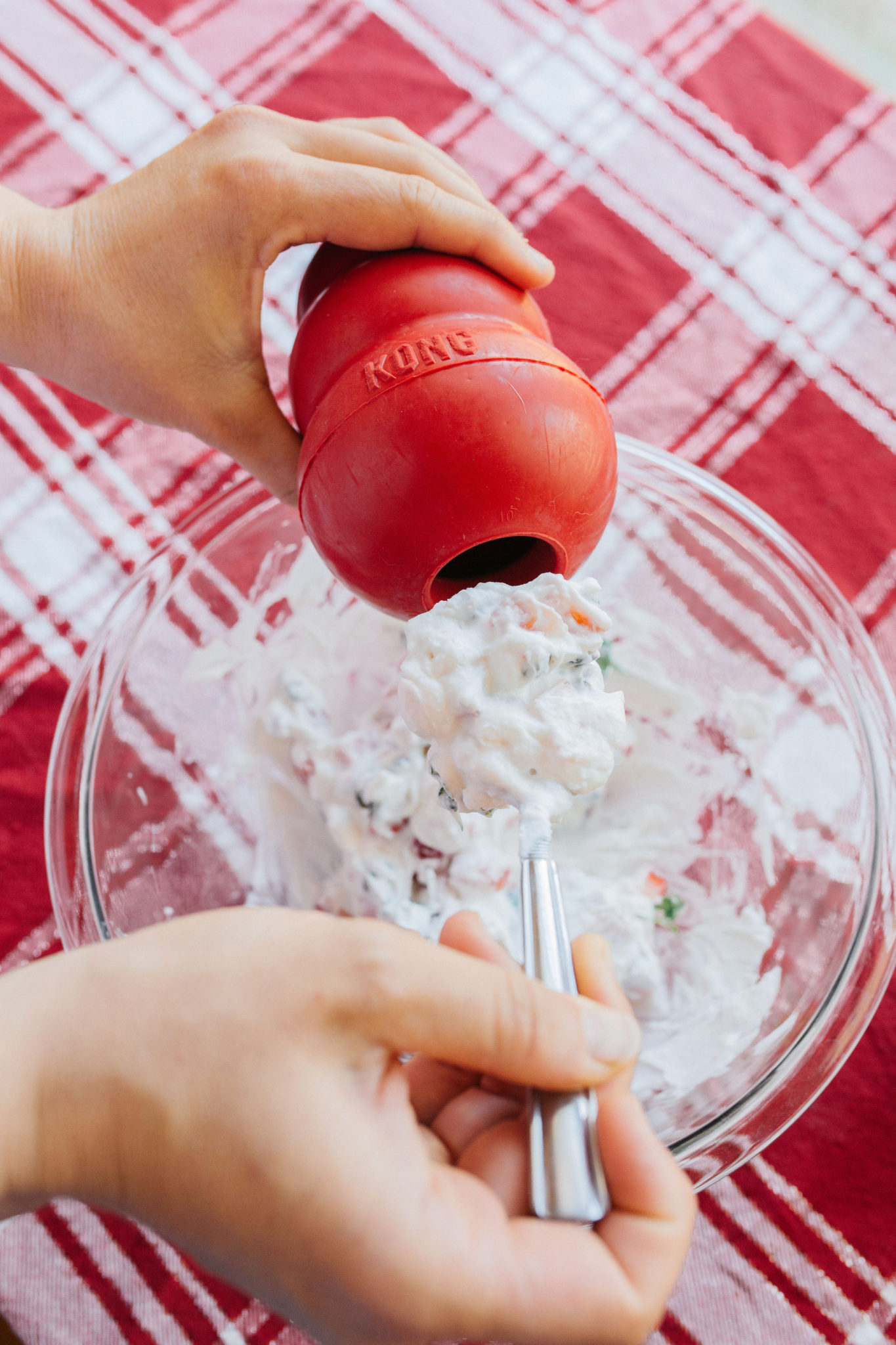 Christmas Dog KONG Stuffing Recipe: Puppermint Bark – Sparkles and ...
