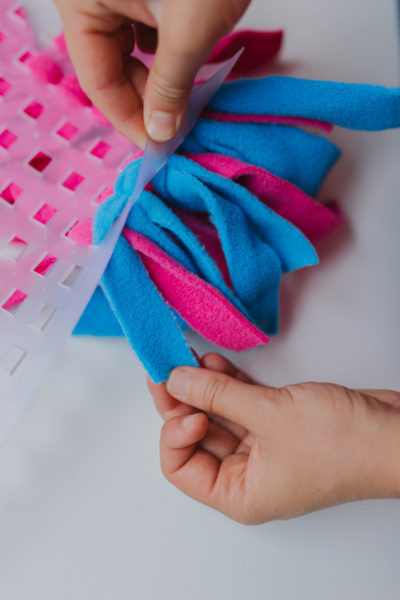 DIY Snuffle Mat For Dogs