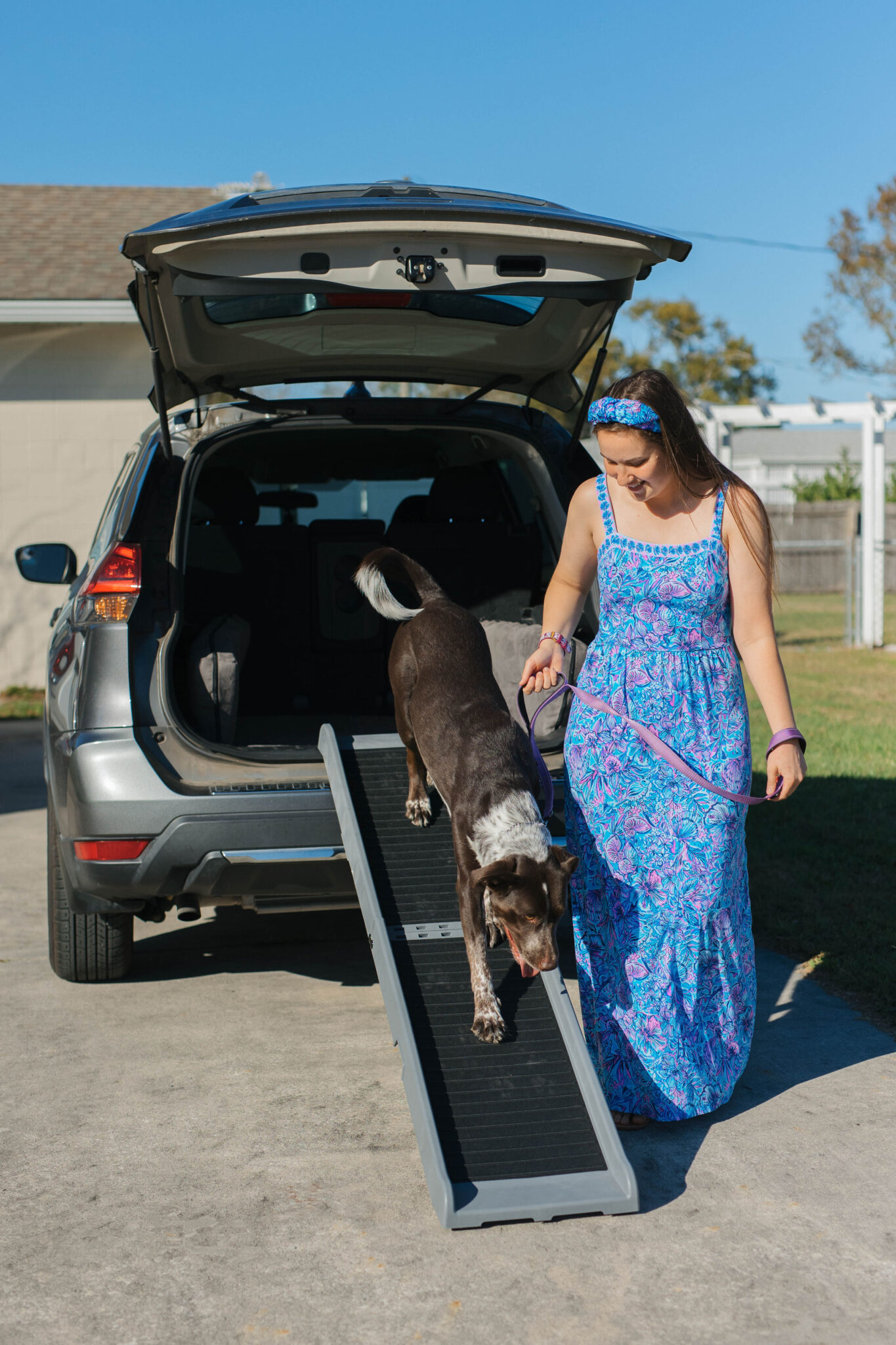 WeatherTech Lightweight Folding Dog Ramp: Dog Ramps For Large Dogs ...